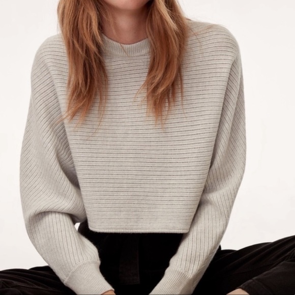 Wilfred | Sweaters | Aritzia Merino Wool Cropped Sweater | Poshmark